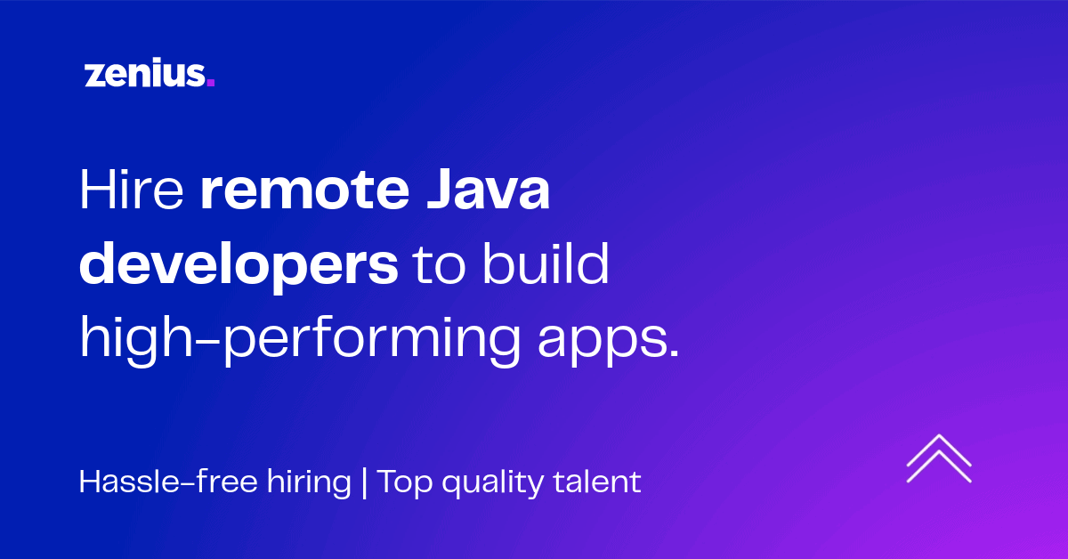 Hire Offshore Java Developers | Zenius