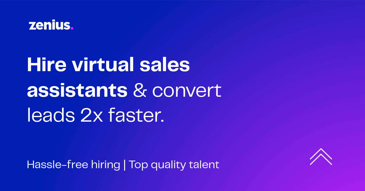 Outsource to Virtual Sales Assistants | Zenius