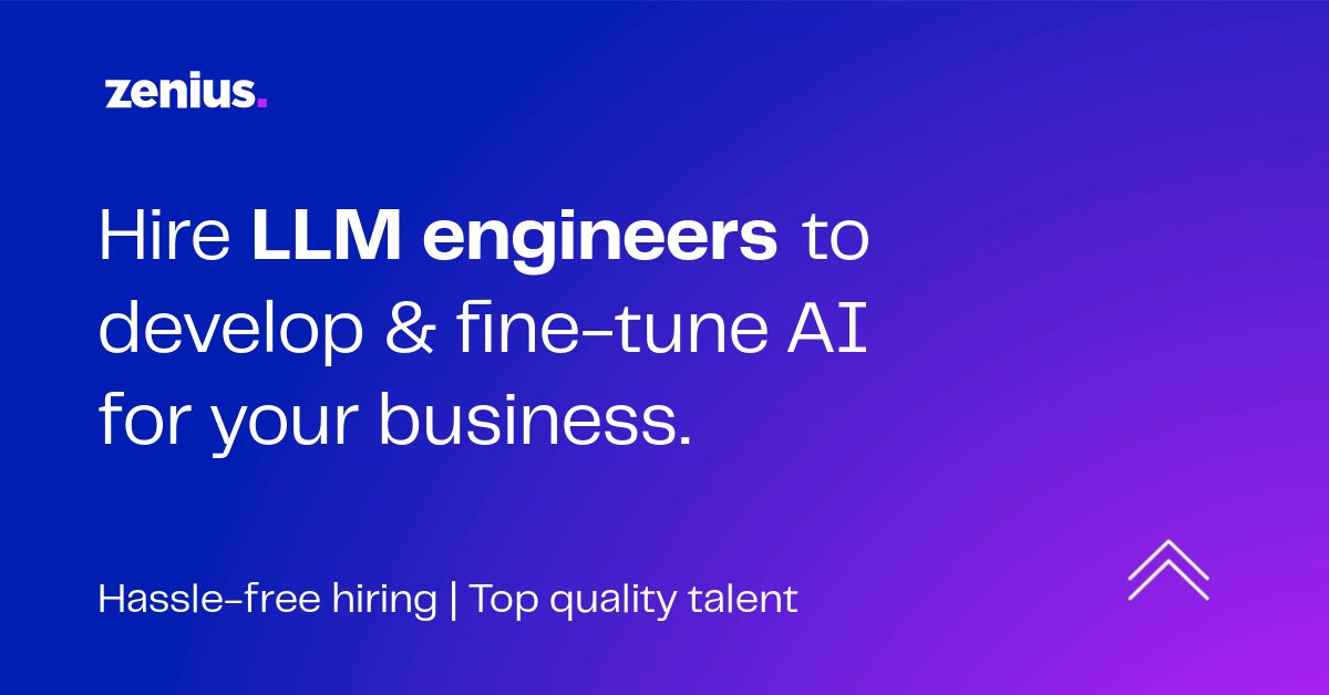 Hire LLM Engineers To Build Scalable AI for Your Business | Zenius