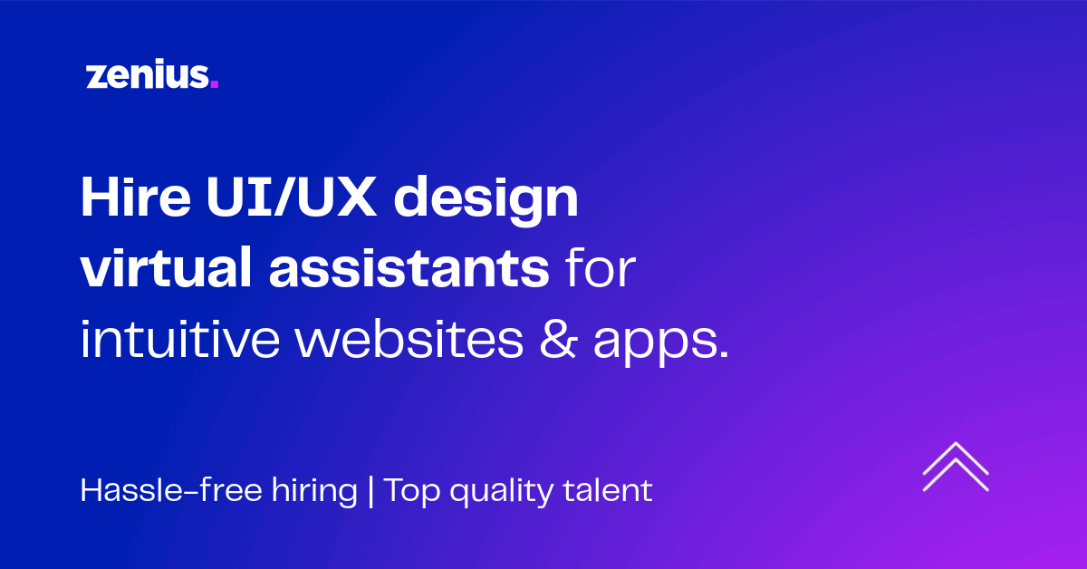 Outsource to Virtual Assistants for UI | Zenius